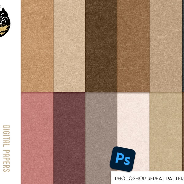 Digital Paper Kraft - Etsy