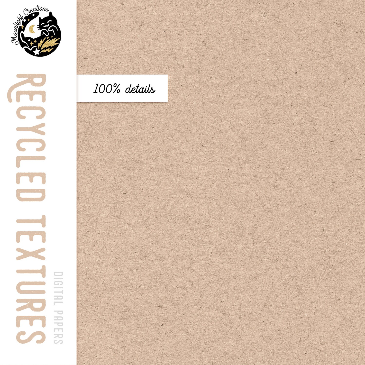 Recycled Paper Textures With Natural Colors, Seamless Texture ...