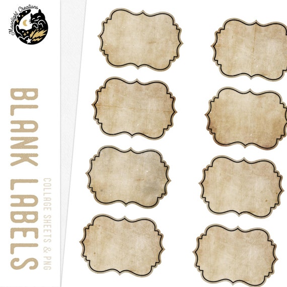 Free Printable Vintage Label Templates