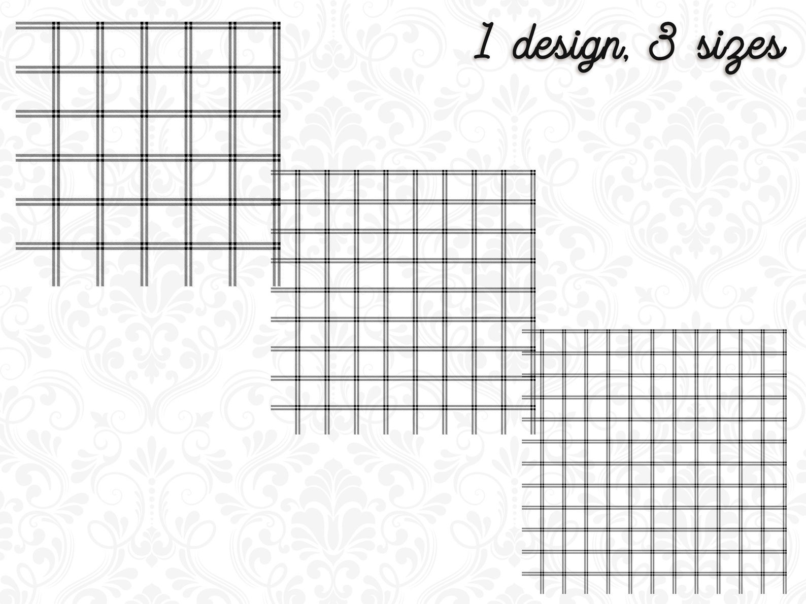 Black and Transparent Plaid Overlays, Seamless Plaid PNG, Gingham ...