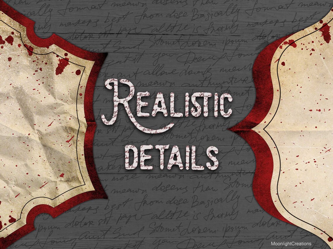 Apothecary Labels With Blood Splatter, Printable Labels, Halloween ...