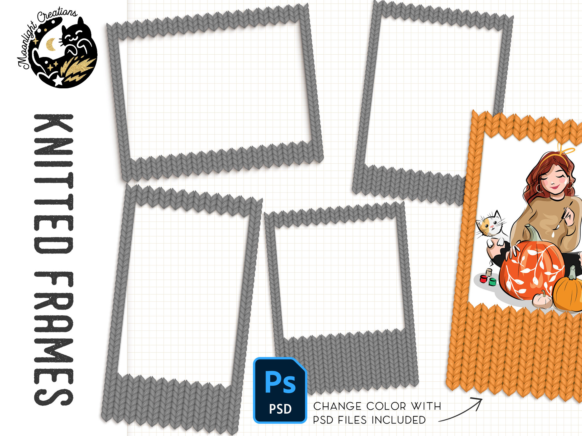 Scrapbook Frame Template