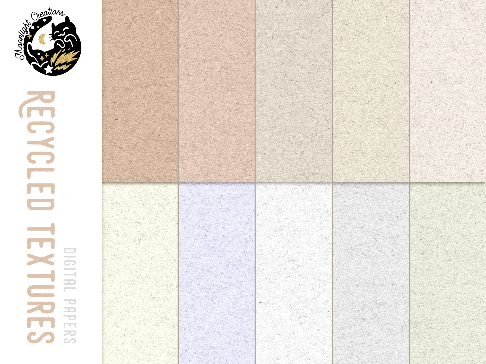 Recycled Paper Texture Seamless