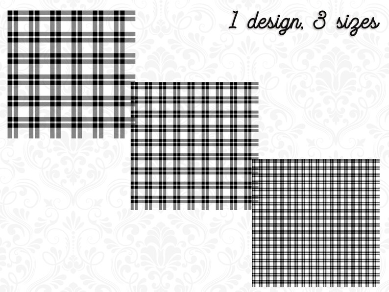 Black and Transparent Plaid Overlays, Seamless Plaid PNG, Gingham ...
