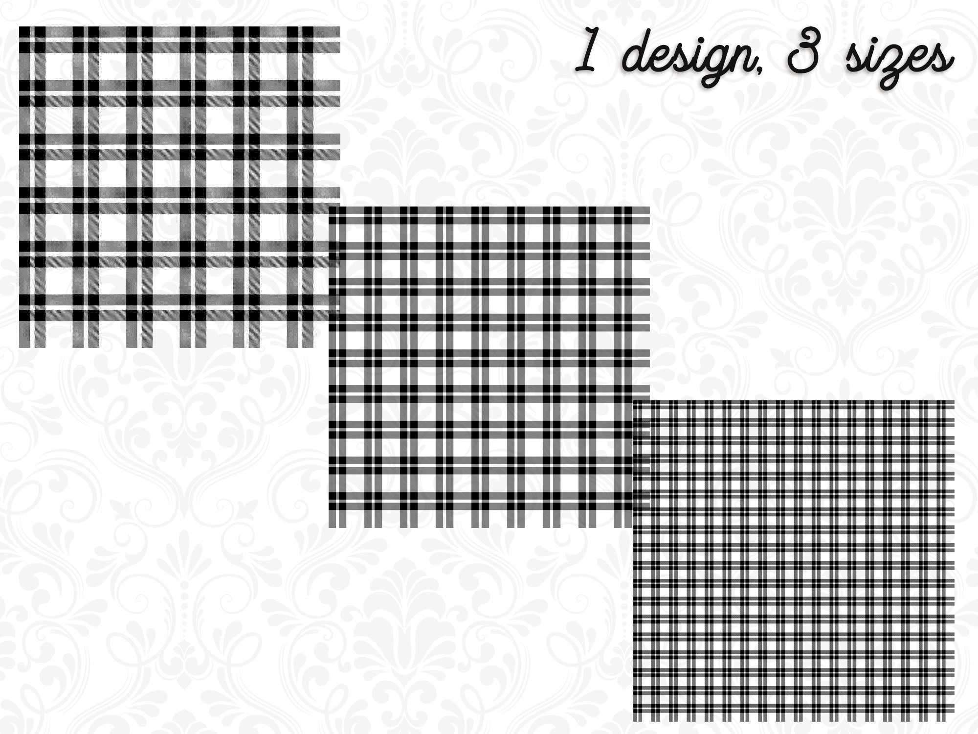 Black and Transparent Plaid Overlays, Seamless Plaid PNG, Gingham ...