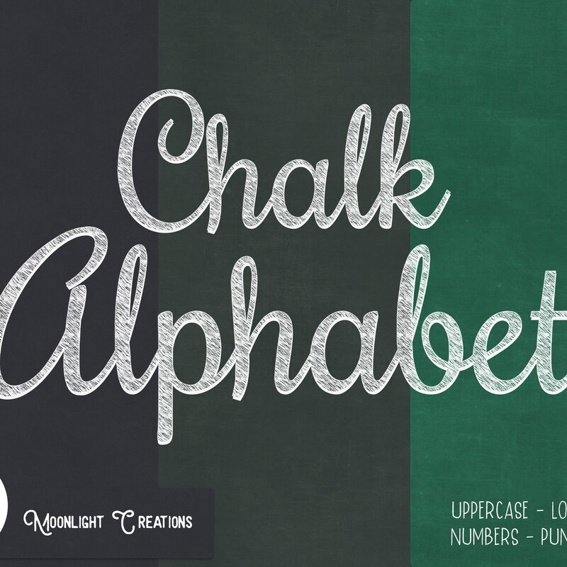 Chalk Letters - Etsy
