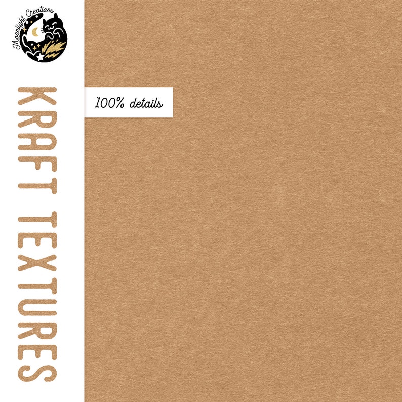 Kraft Digital Paper, Cardboard Digital Papers, Printable Scrapbook ...