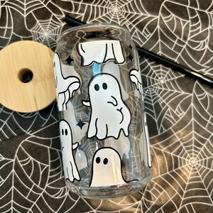 Cute Ghost Cup Funny Ghost Cup Halloween Glass Cup Funny - Etsy