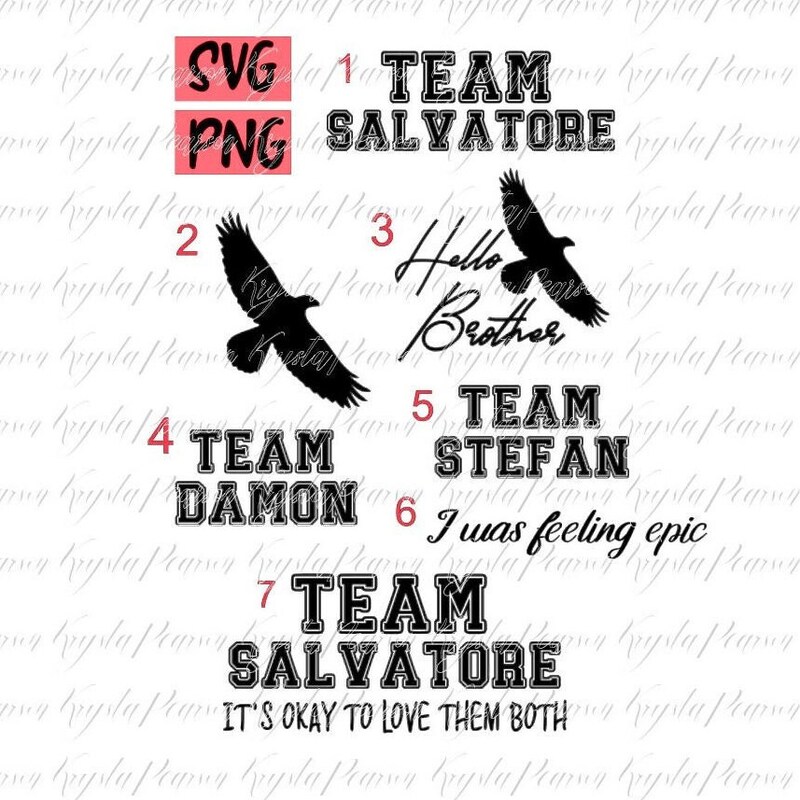 Tvd Svg - Etsy Australia