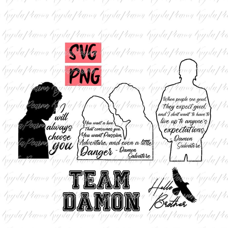 Vampire Diares Svg - Etsy