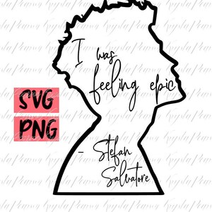 Stefan Salvatore Bundle (5 PNG & SVG Files) - Etsy