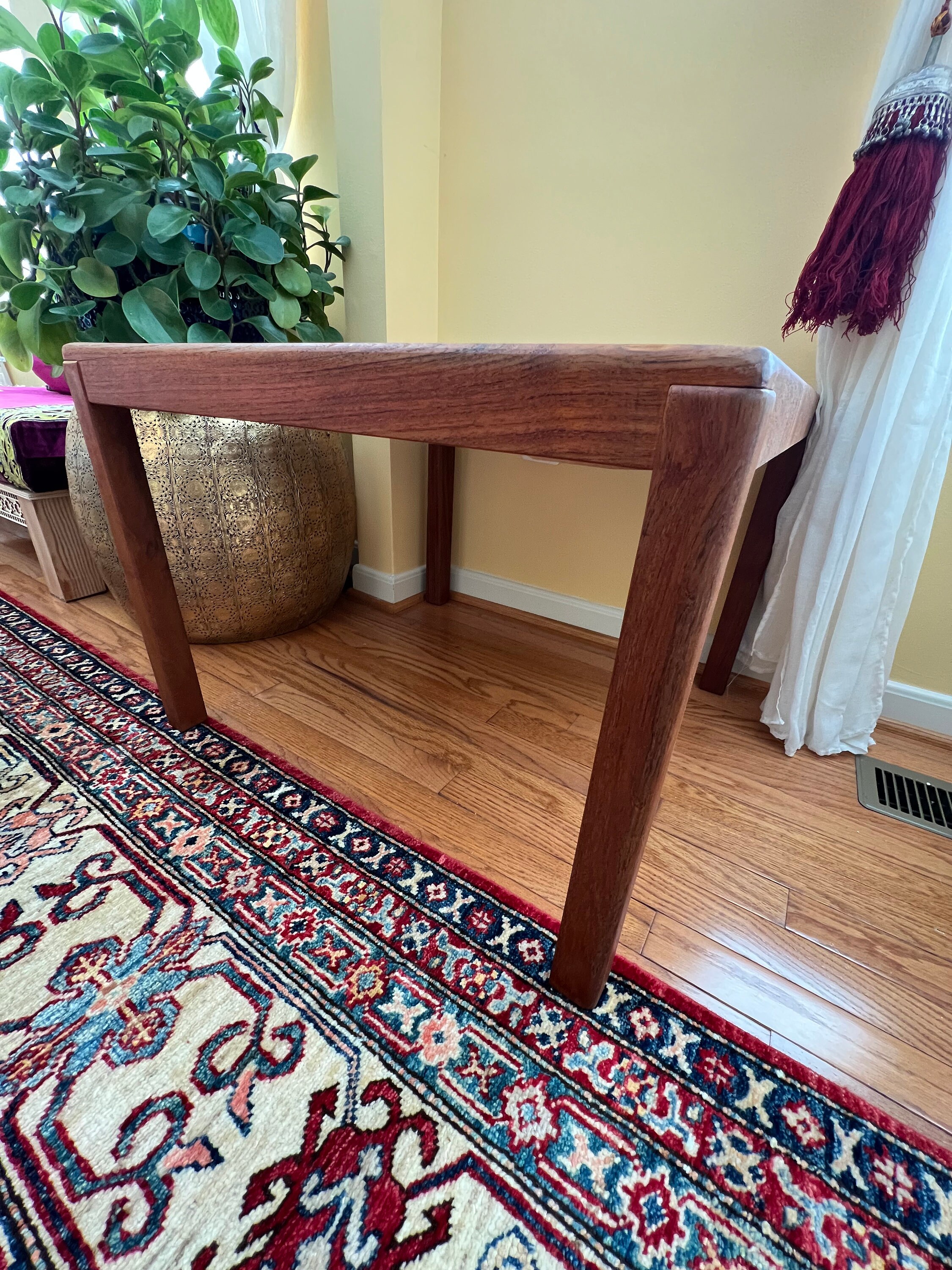 Danish Mid Century Modern Teak Vejle Stole Side Table - Etsy