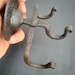 Blacksmith Wrought Iron Hook Fire Forged Coat Hooks Handmade - Etsy