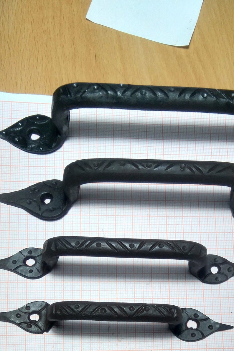 Metal Handles Directly From Forge for Doors and Drawers. - Etsy