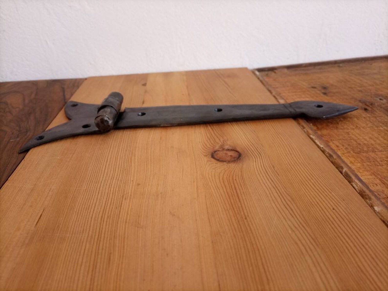 Blacksmith Wrought Iron Straps. Hinges.hammered Hinge.forged Door Hinge ...