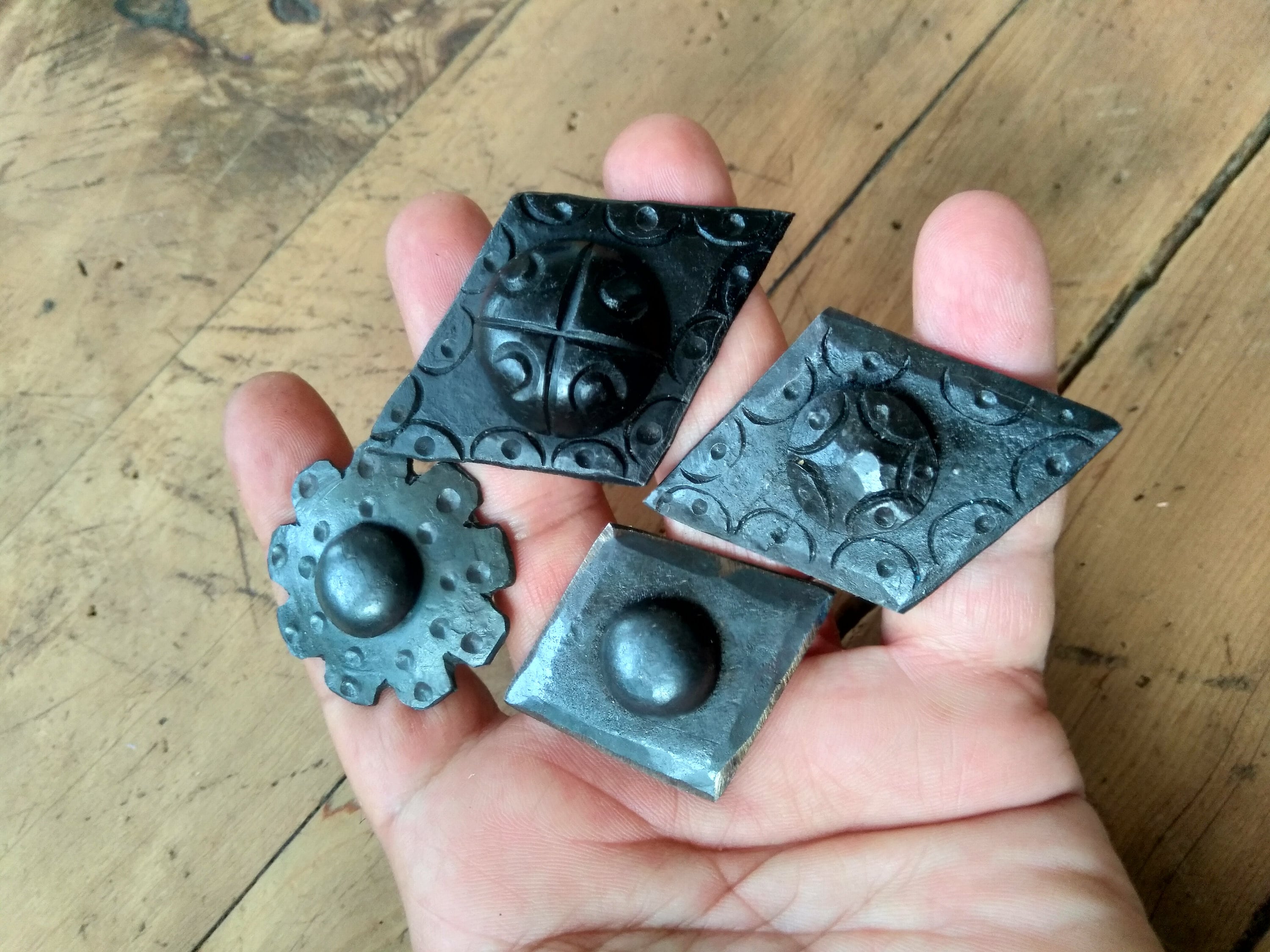 Handmade Wrought Iron Nails.forged Nails .door Hardware.sets of 10 /20 ...