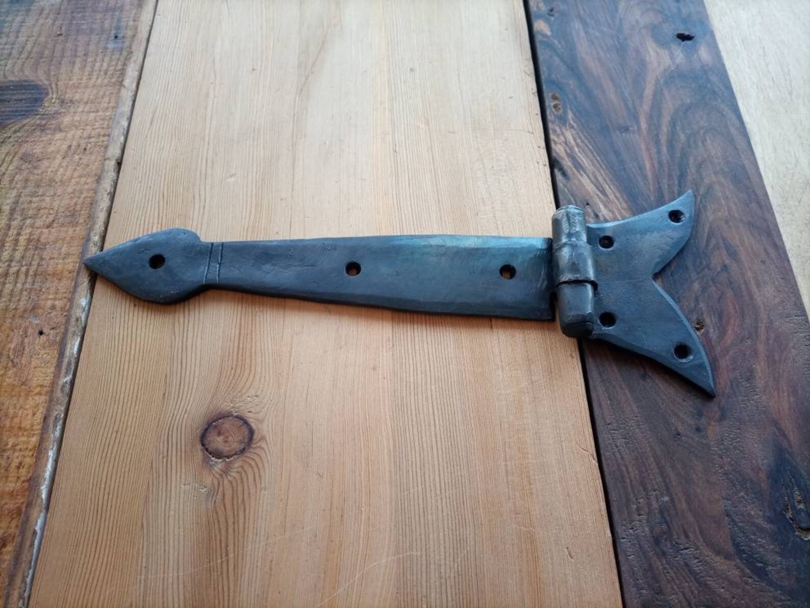 Blacksmith Wrought Iron Straps. Hinges.hammered Hinge.forged Door Hinge ...
