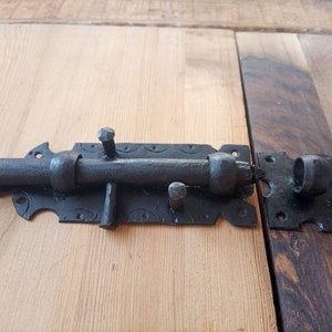 Vertical Metal Door Flush Slide.forged Long Metal Rat Tail Bolt for ...