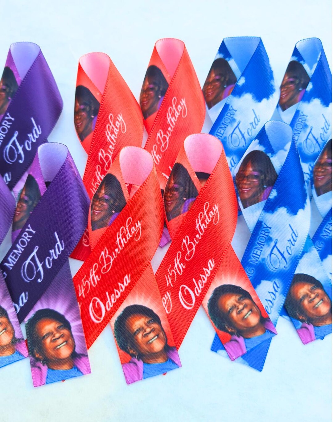 Set of 10-90 MEDIUM Memorial Keepsakes With Pins for Loved One Keepsake ...
