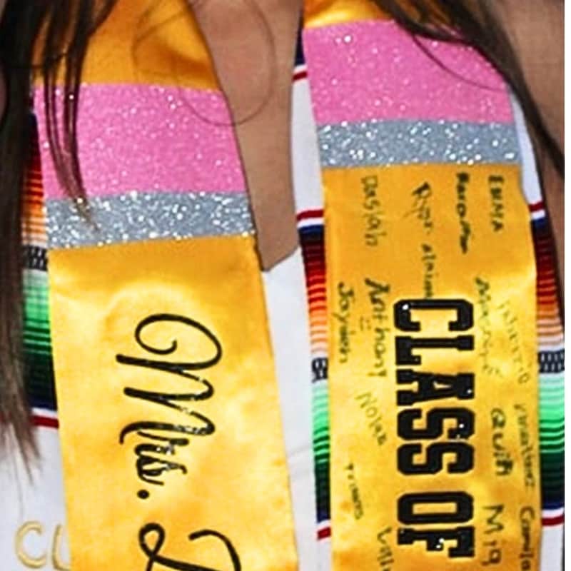 Teacher Sash - Etsy