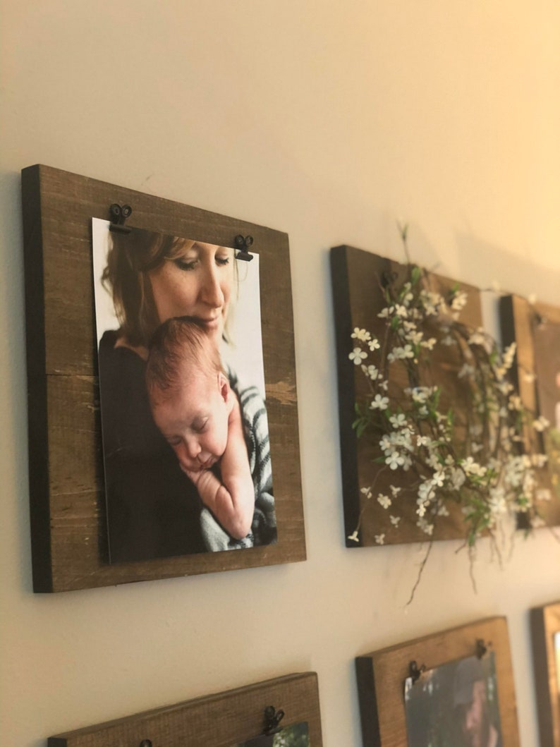 Picture Plaque 12 X 12, Picture Frame 8 X 10 , Wood Picture Frame ...