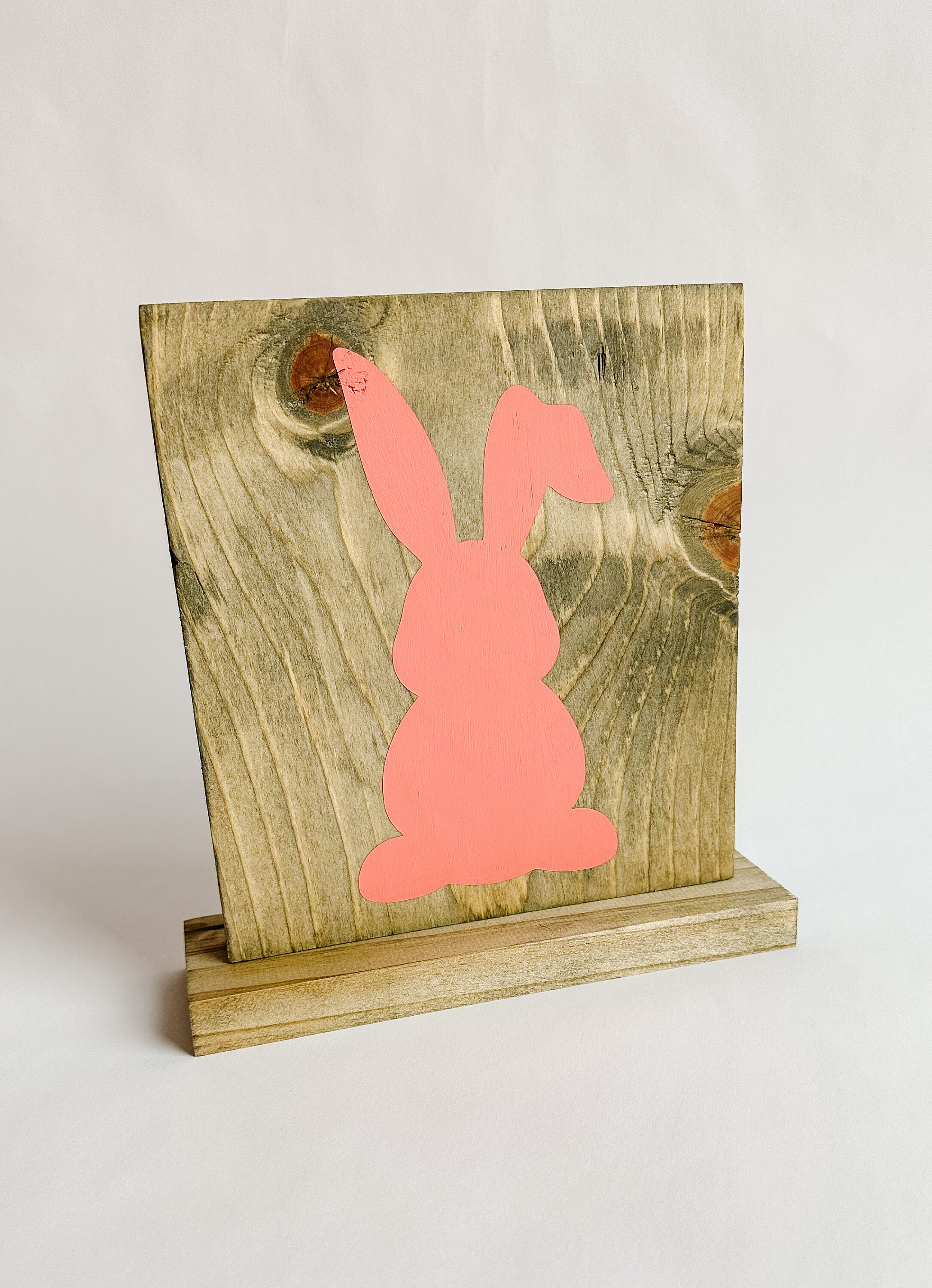 Spring Self Standing Sign, Wooden Sign, Easter Decor, Spring Decor ...