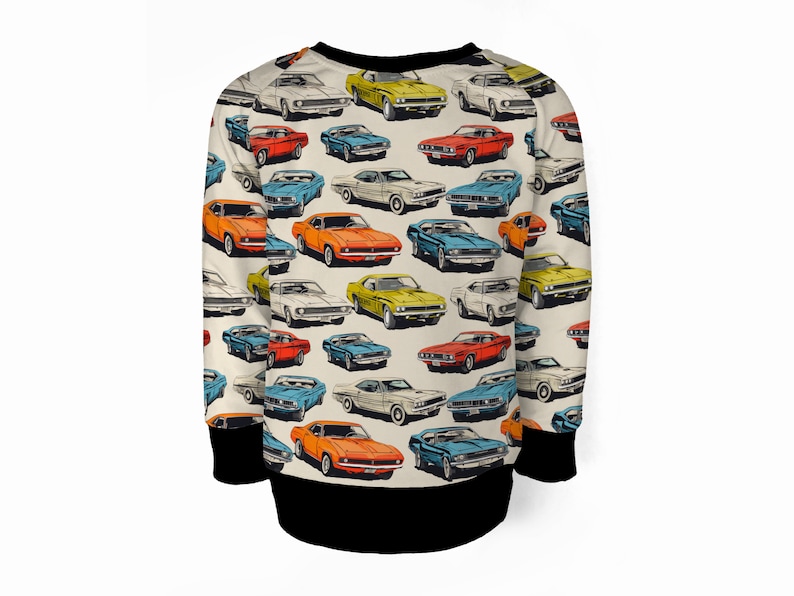 Classic Car Sweatshirt, Muscle Car Hoodie, Toddler Boy Clothes 2t ...