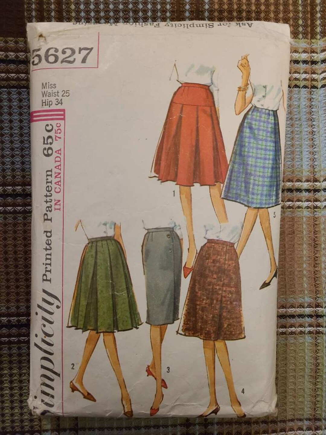 Vintage Simplicity Clothing Patterns. - Etsy