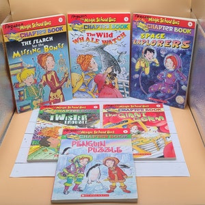 Set of 6 the Magic School Bus Books - Etsy