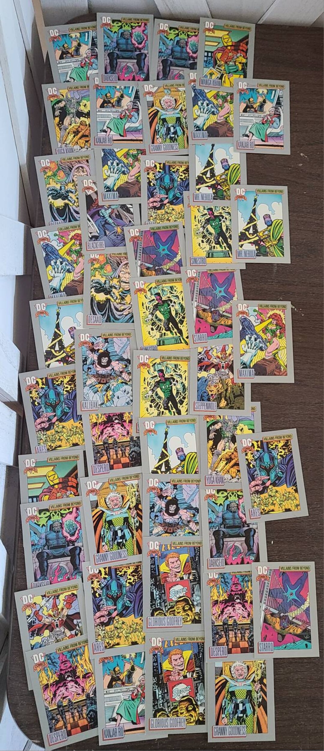 Lot of 45 DC Comics Trading Cards From 1991 - Etsy