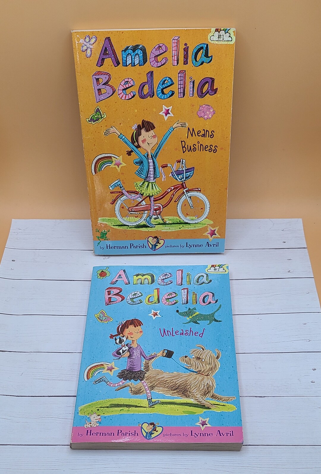 Set of 2 Amelia Bedelia Books by Herman Parish - Etsy