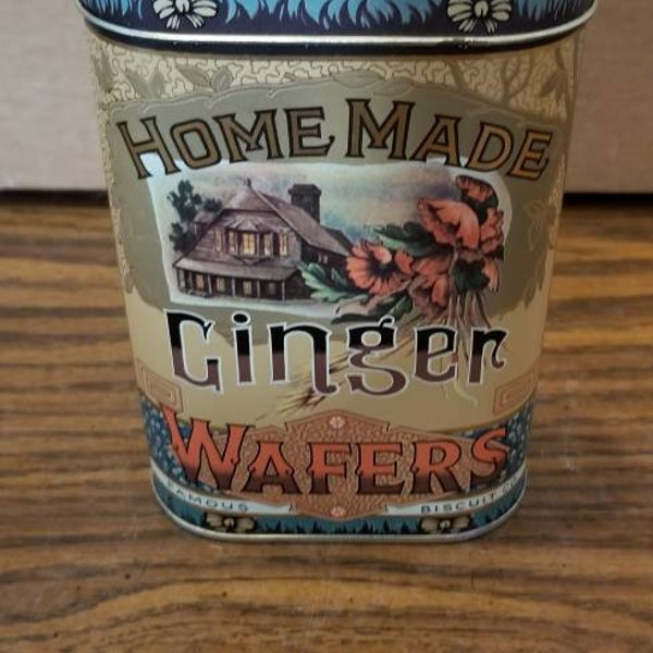 Ginger Wafers Tin - Etsy