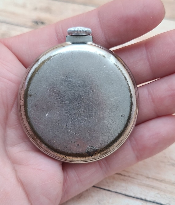 Vintage Ingraham Dixie Pocket Watch - Gem