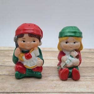 Vintage Avon Santas Little Helpers Salt and Pepper Shakers - Etsy