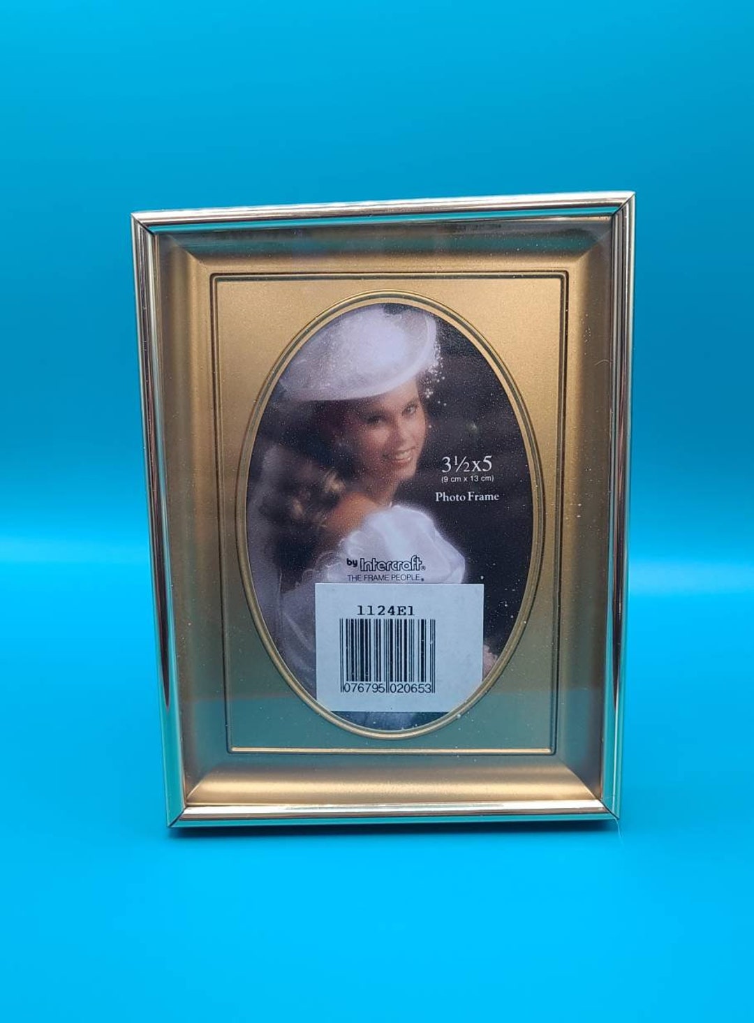 Vintage Metal Gold Colored Picture Frame. - Etsy