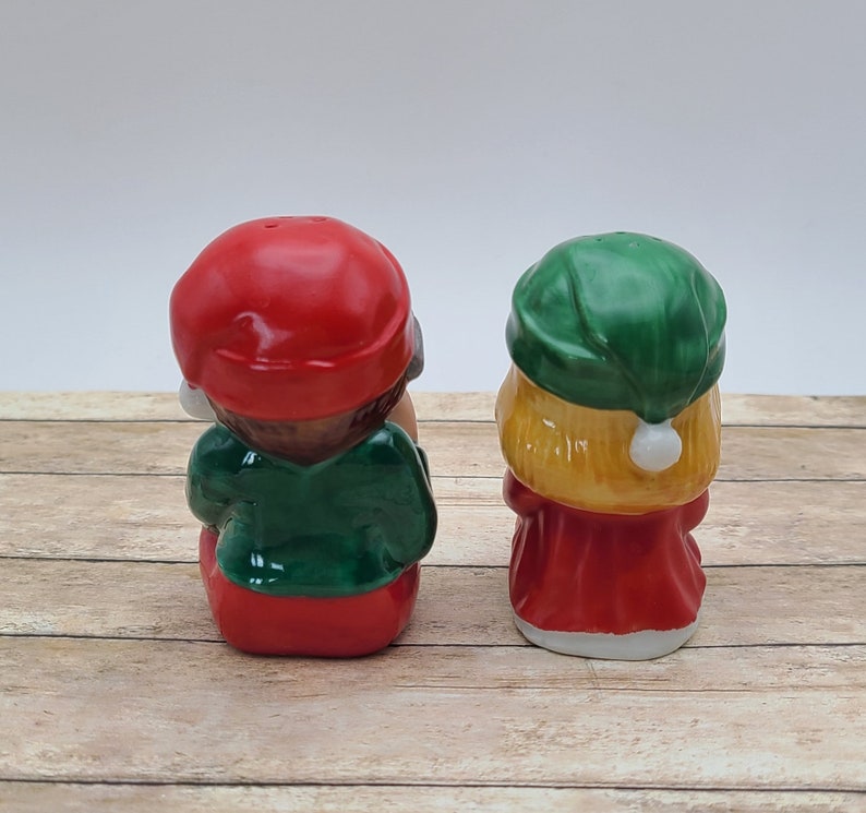 Vintage Avon Santas Little Helpers Salt and Pepper Shakers - Etsy