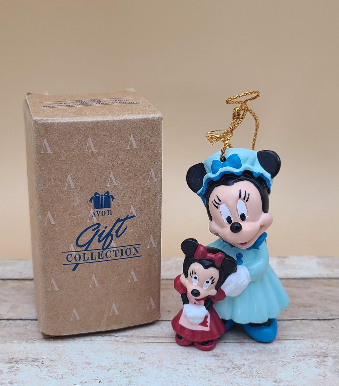 Vintage Avon Disney Minnie Mouse Ornament - Etsy