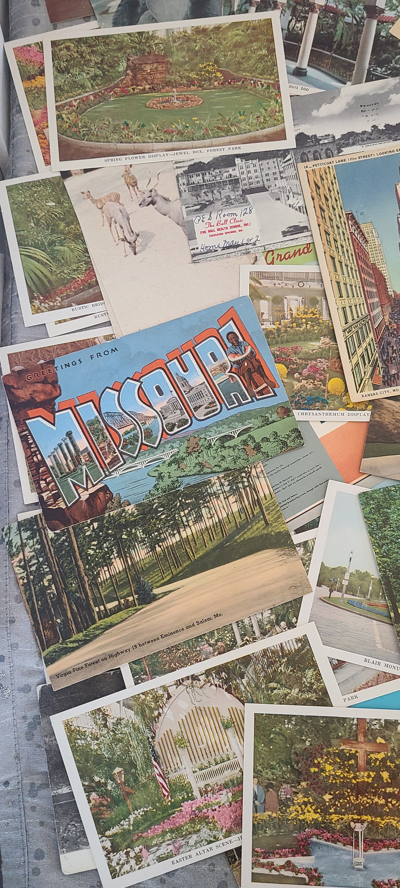 55 Vintage Missouri Post Cards - Etsy