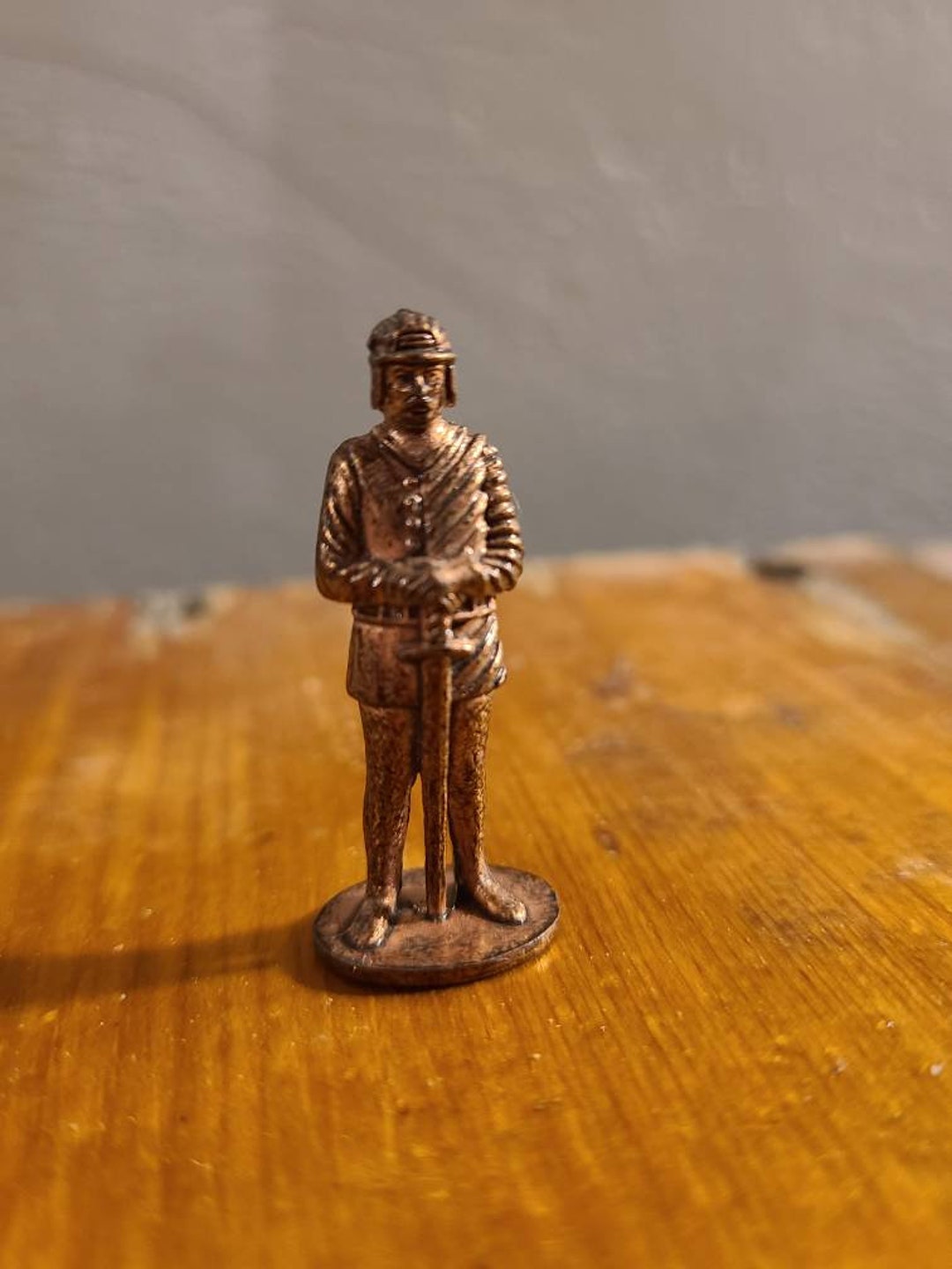 Vintage 1.5" Tall Metal Miniature Figurines. - Etsy