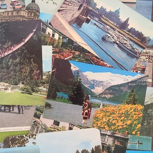 76 Vintage Post Cards From Canada - Etsy