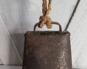 Antique Cow Bell - Etsy