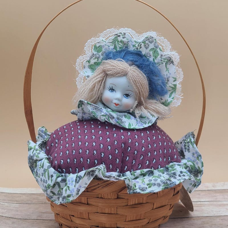 Doll Pin Cushion - Etsy