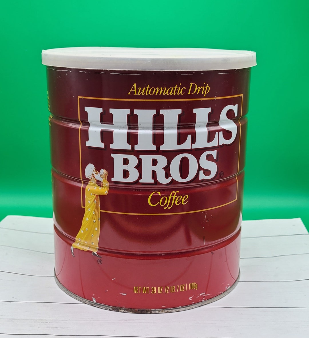 Vintage Hills Bros Coffee Can - Etsy