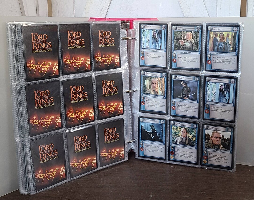 Large Lot of Lord of the Rings Trading Card Game Cards - Etsy