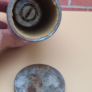 Vintage Cardboard and Metal Mailing Tube - Etsy
