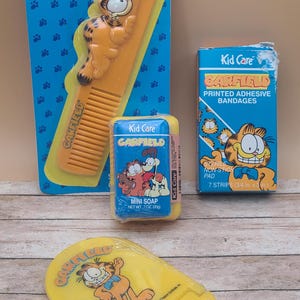 Vintage Garfield Bathroom Set - Etsy