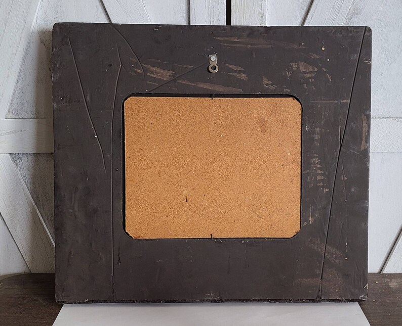 Vintage Ornate Painted Styrofoam Wall Hanging Frame. - Etsy