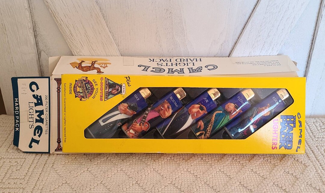 Vintage Camel Cigarette Lighters - Etsy