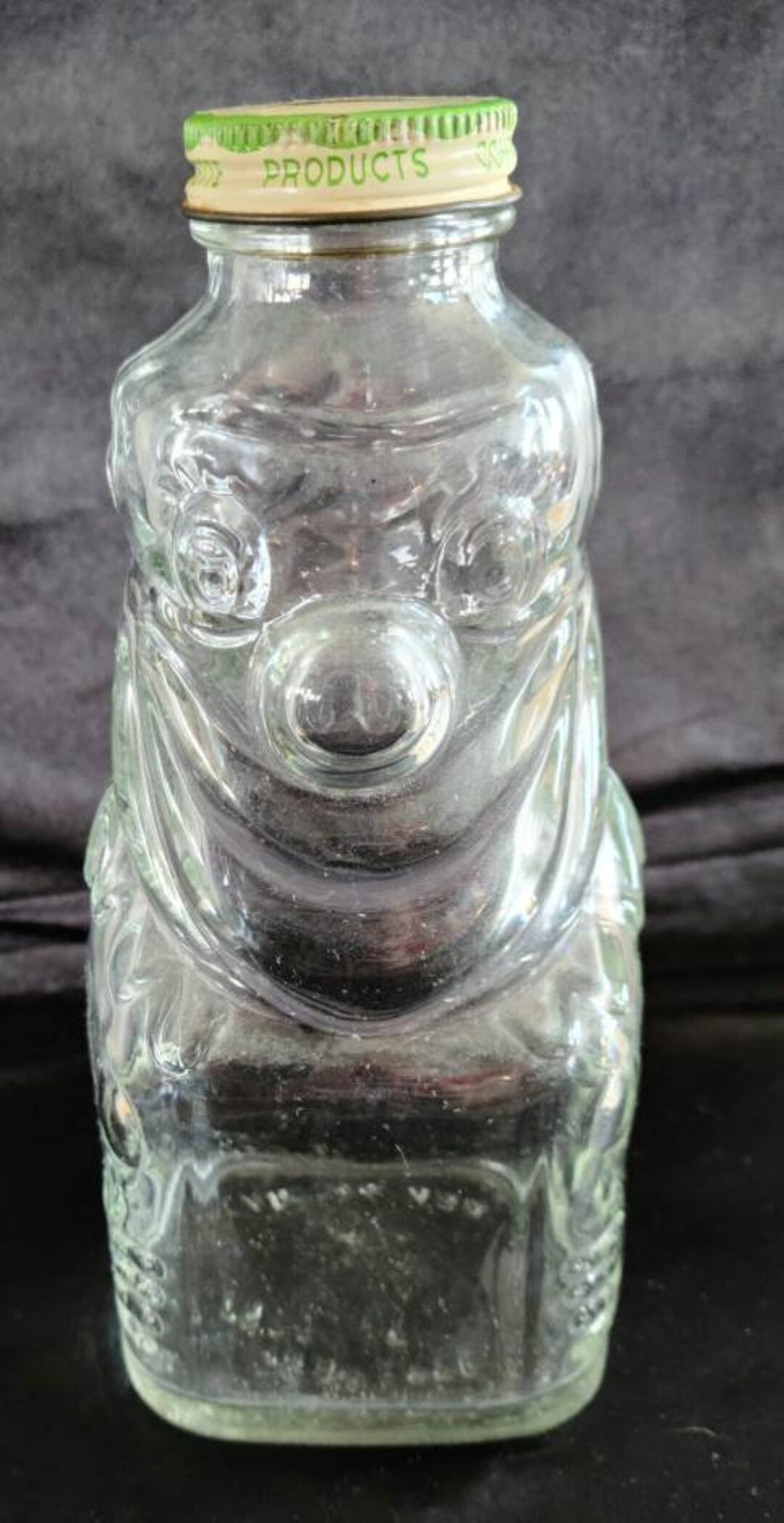 Vintage Grapette Clown Shaped Bottle. - Etsy