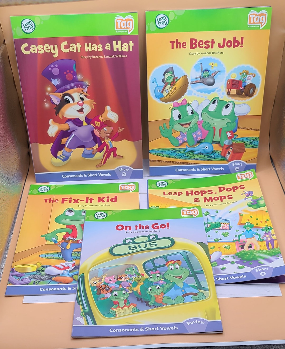 Set of 5 Leap Frog Tag Learning System Books - Etsy